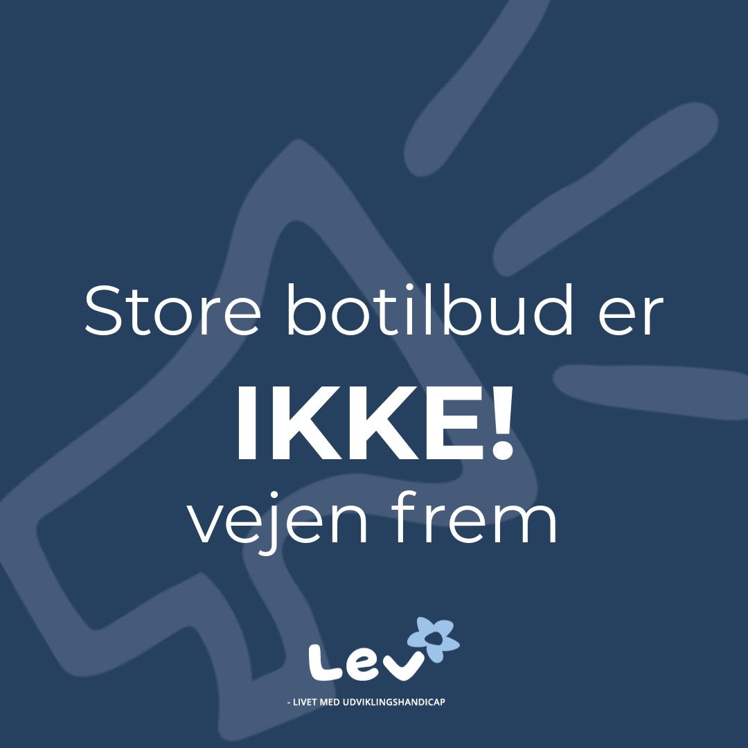 Ny undersøgelse: Store botilbud for mennesker med handicap klarer sig dårligst